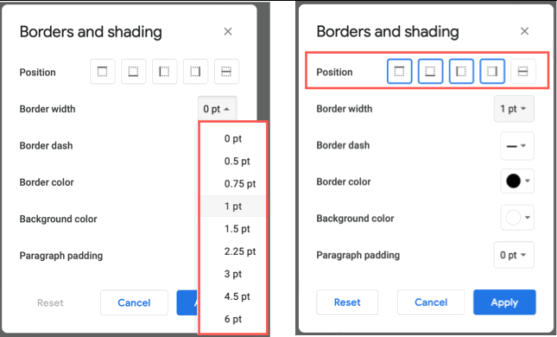 How To Add Borders And Color To Paragraphs In Google Docs