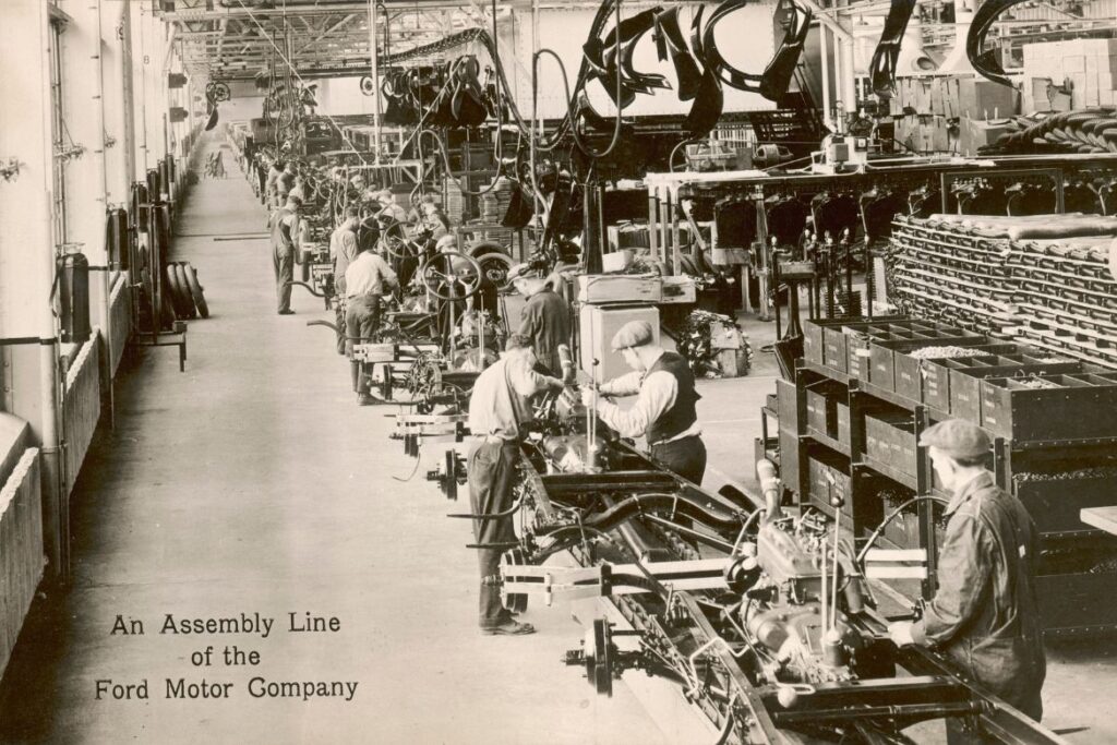 A Brief History Of The Assembly Line Before And After Ford